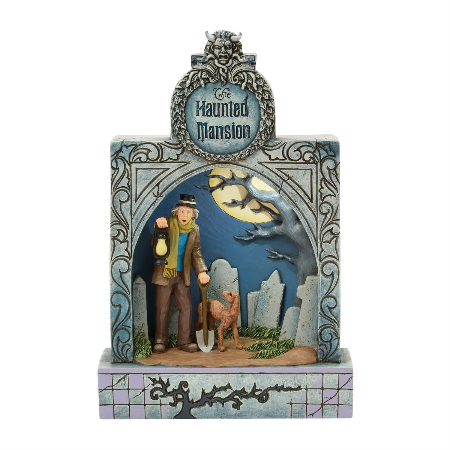 PRE-ORDER Haunted Mansion Grave keeper Diorama By: Disney Jim Shore ...