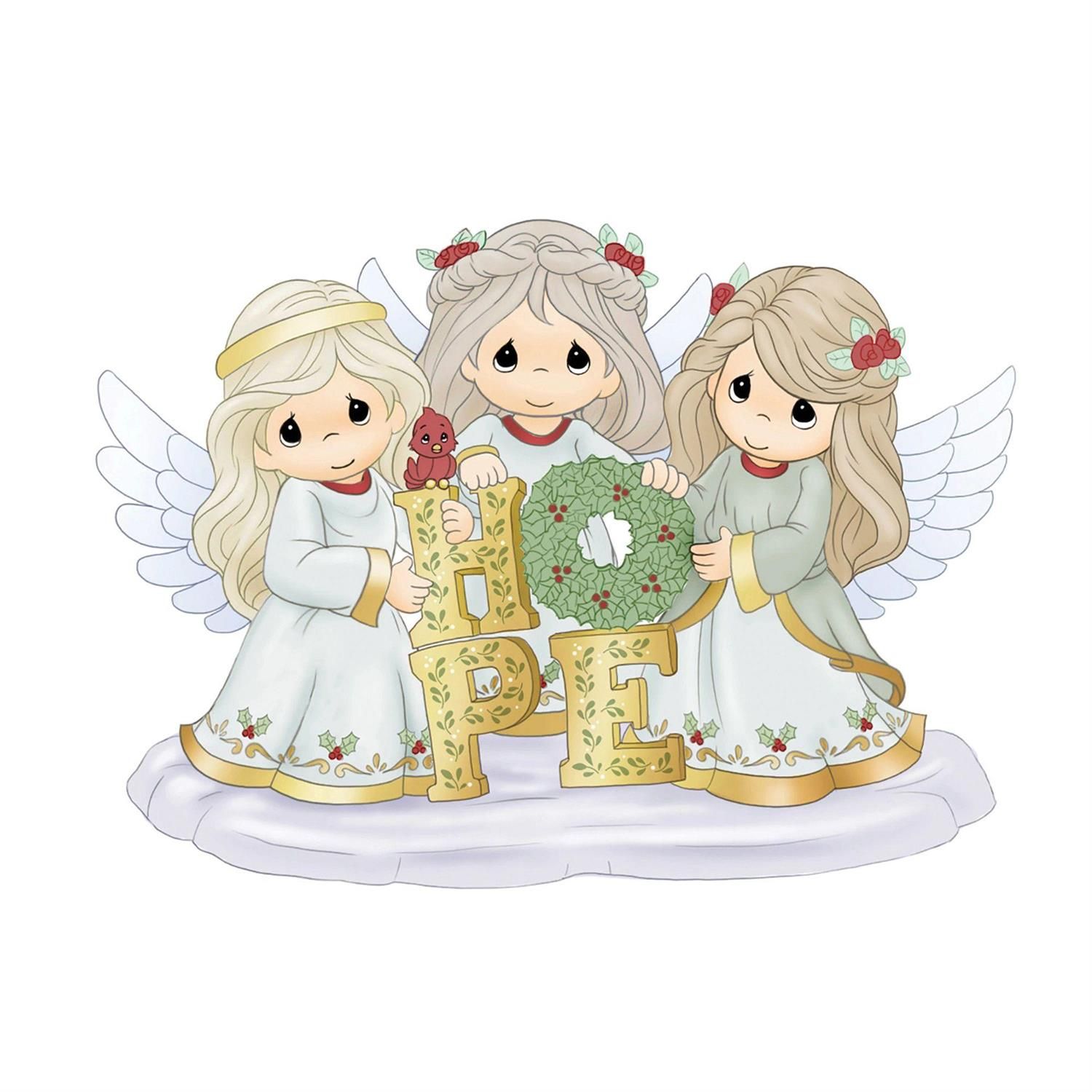 PRE-ORDER Limited Edition Angels Holding Hope By: Christmas Precious ...