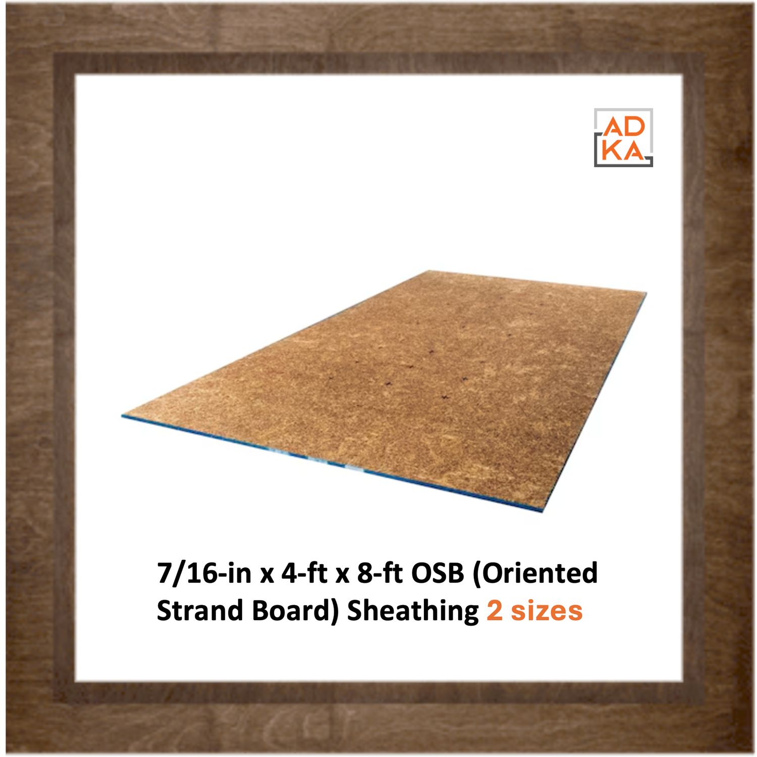 7/16-in x 4-ft x 8-ft OSB (Oriented Strand Board) Sheathing
