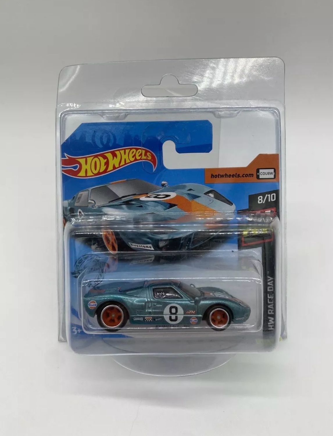 2020 Hot Wheels Super Treasure Hunt STH Short Card Ford GT-40 Gulf