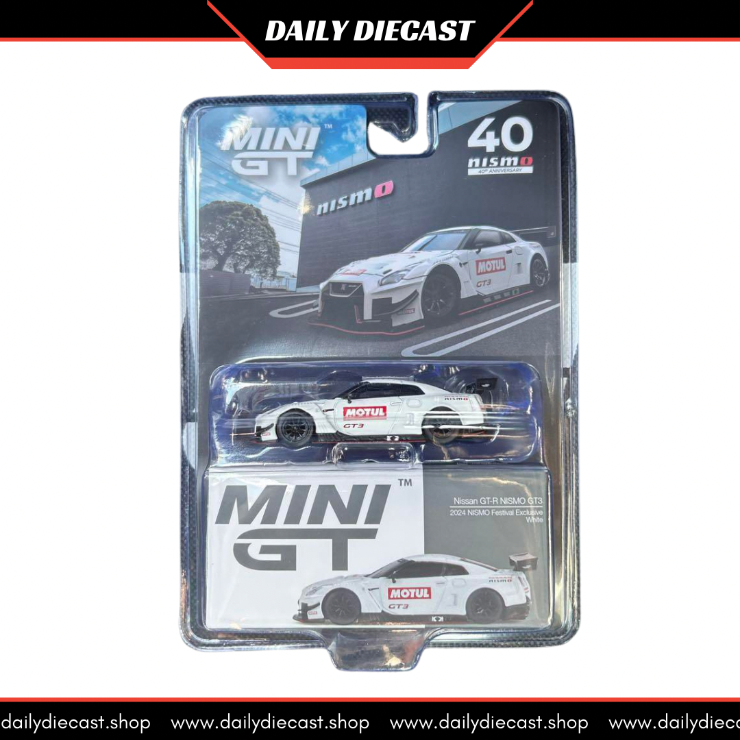 #822 MINI GT Nissan GTR NISMO GT3 2024 Nismo Festival Exclusive 40th ...