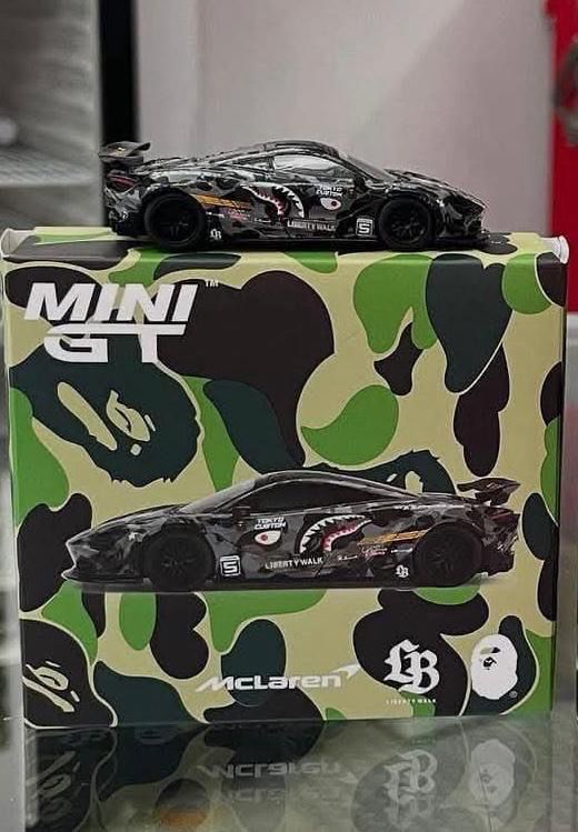 [PREORDER] #830 MINIGT x BAPE x Liberty Walk 2025 TAS Tokyo Autosalon ...