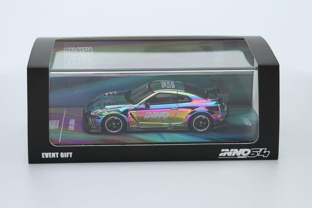 [PREORDER] INNO64 2024 MDX Nissan GT-R35 Malaysia Diecast Expo Event ...