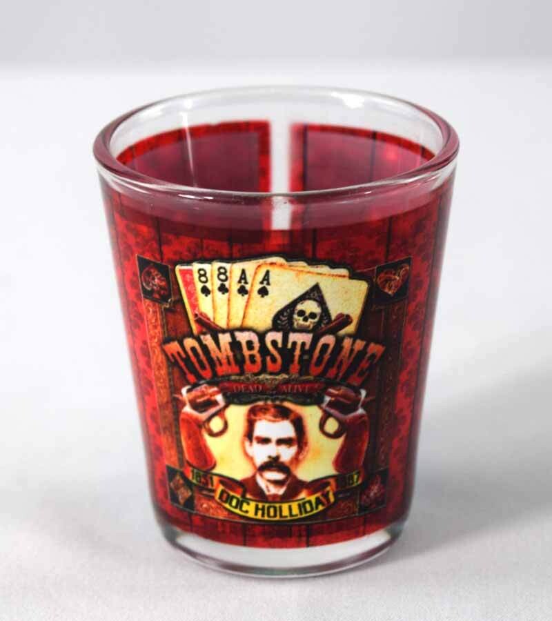 Doc Holliday Shot Glass - Boothill Gift Shop - Discover Boothill Graveyard
