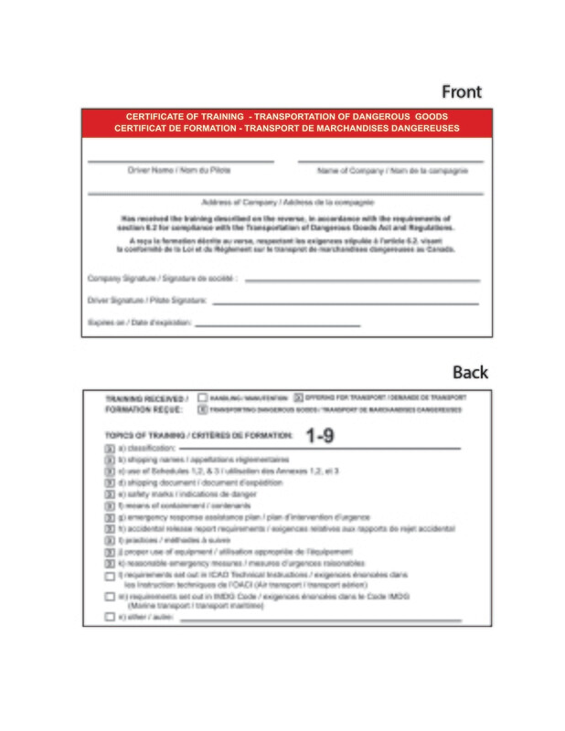 CBSA Approved PARS LABELS - PAPS LABLES - LOGBOOK PRINTING - TRIP ...