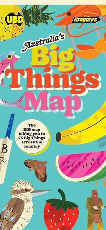 Australias Big Things Map Australias Big Things Map