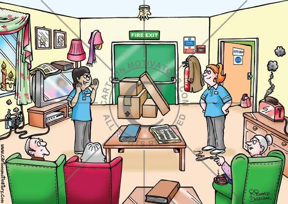 Store | Safety Cartoon - health and safety cartoons