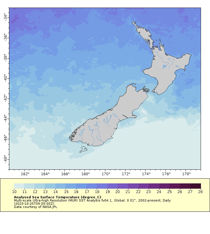 SST Fishing Maps