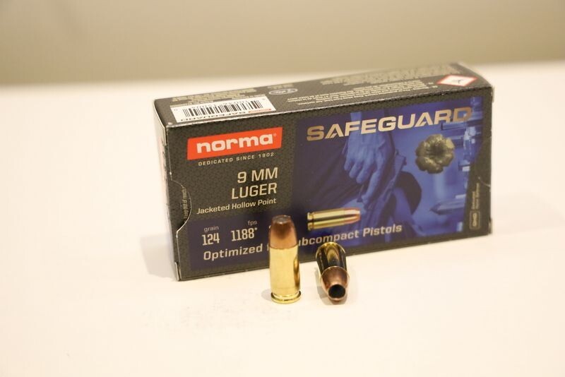 Kaliber: 9mm Luger | Hersteller: Norma | Geschoss: 124 gr Jackted ...