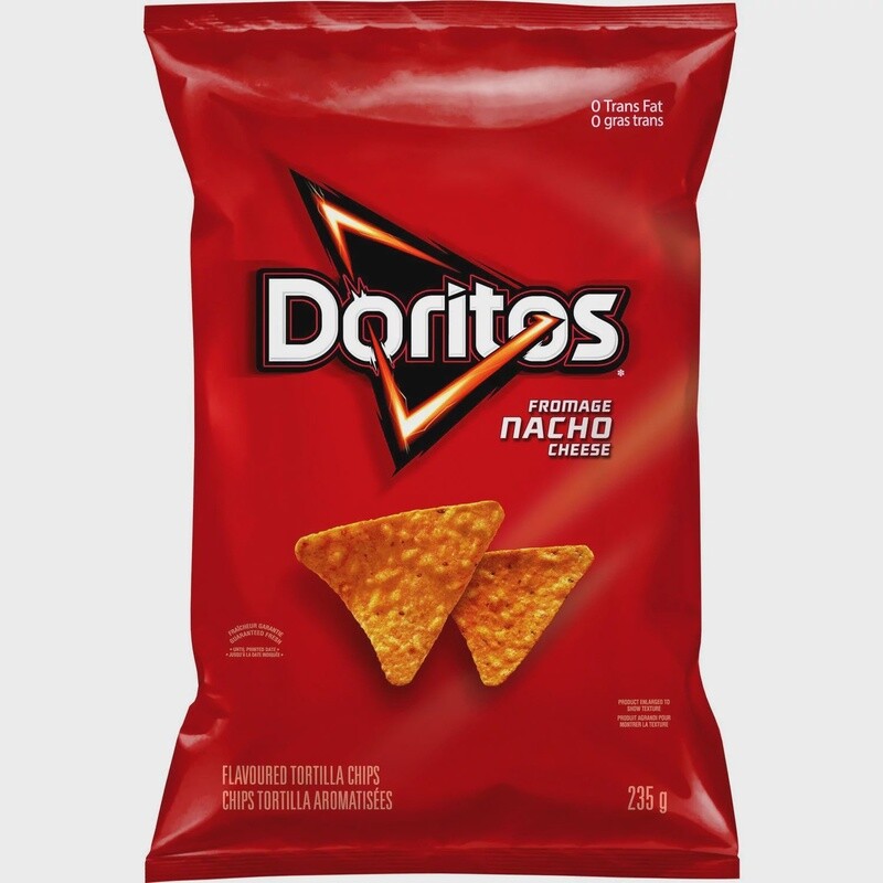Doritos Fromage Nacho Cheese Tortilla Chips 235g