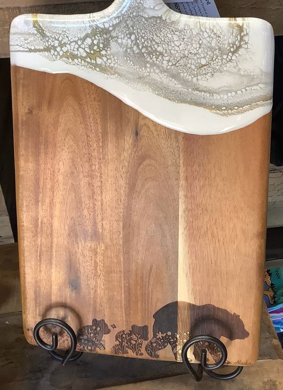 White Quartz Board Medium