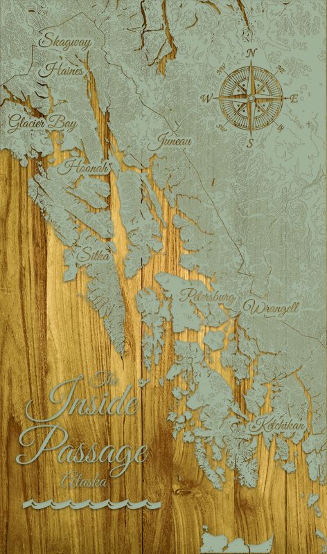 Inside Passage Wall Art Woodland Sage Medium