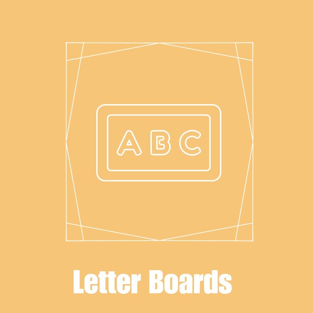 Letter Boards