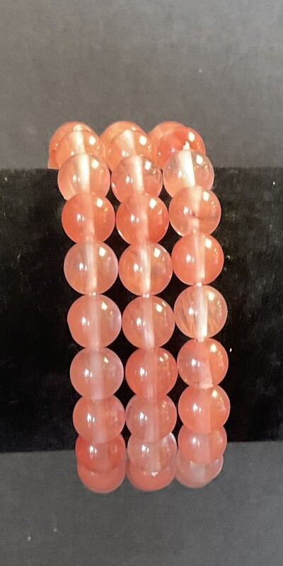 Cherry Quartz Bracelet