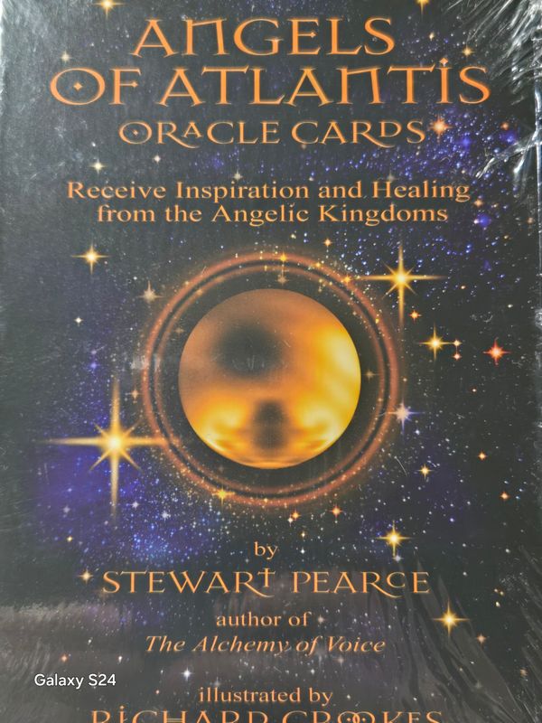 Angels of Atlantis Oracle Cards by Stewart Pearce - Flashcards; 48 pages English