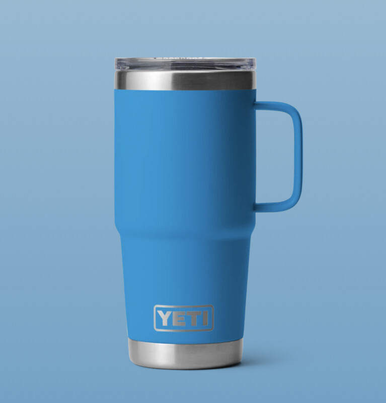 Yeti RAMBLER® 591 ML TRAVEL MUG WITH STRONGHOLD™ LID Big Wave Blue