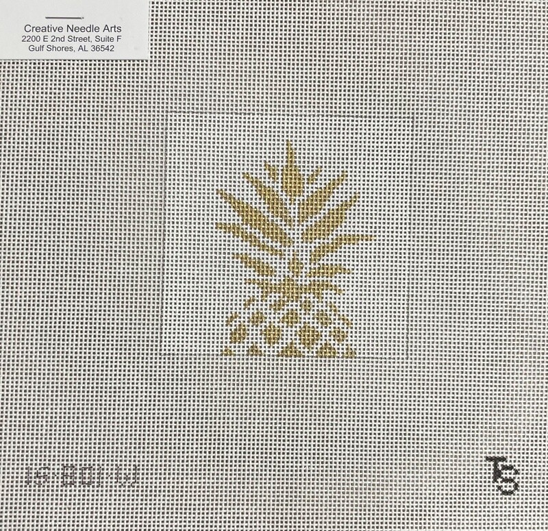 Pineapple Stencil Insert - White