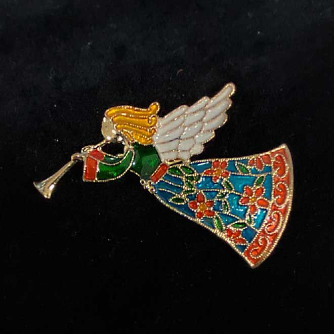 Big Buddies Needle Minder - Angel with Trumpet