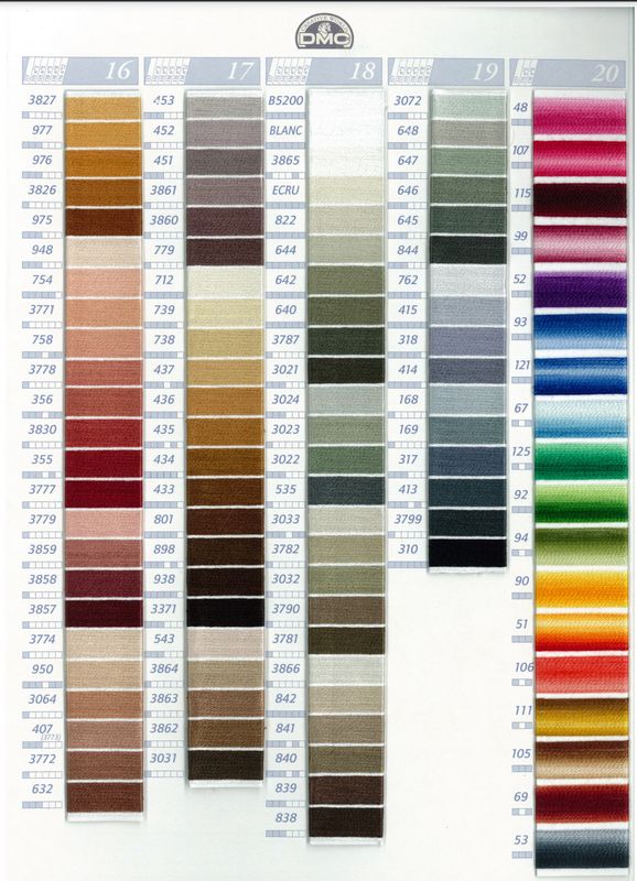 DMC Floss - 535 - Ash Gray, Very Light