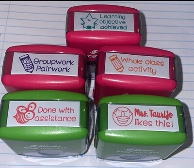 Self inking stamps