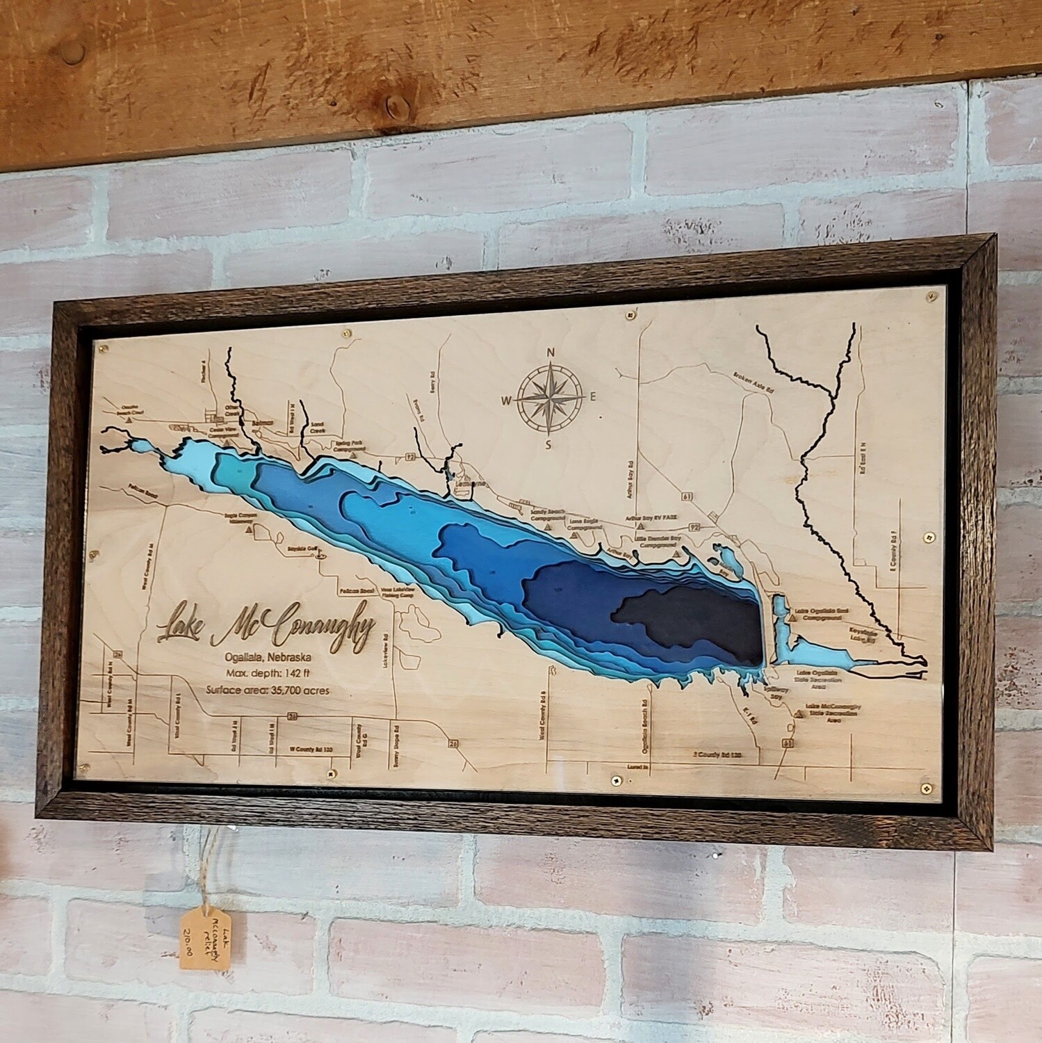 Lake McConaughy relief medium