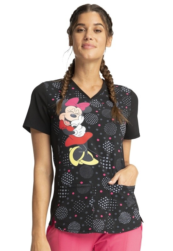 Tooniform V-Neck Print Minnie Spotlight
