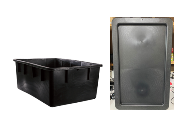 Square Plastic Tubs