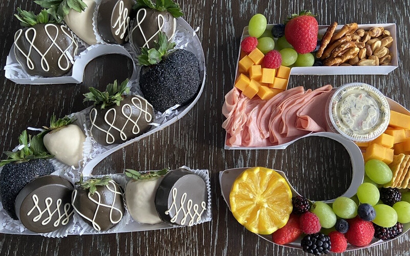 Chocolate & Charcuterie Number Box