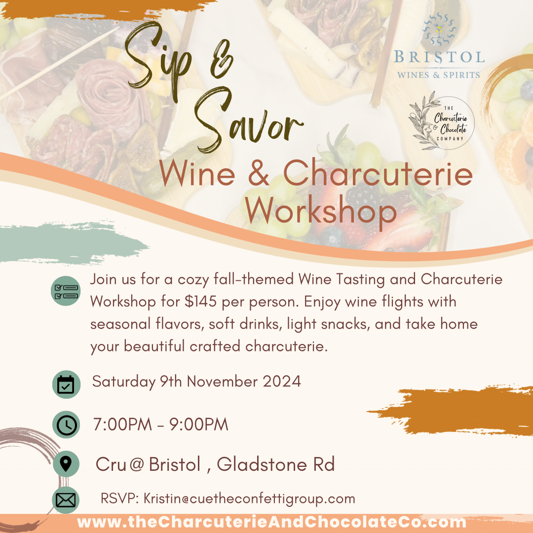 Sip & Savor: Wine & Charcuterie Workshop Sip & Savor: Wine & Charcuterie Workshop