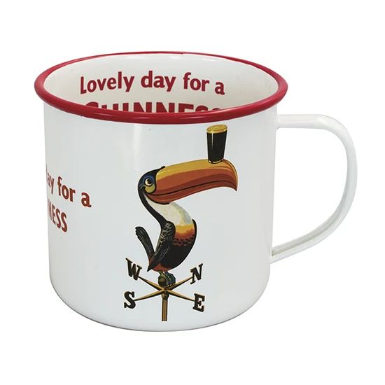 Guinness - Enamel Mug - Toucan