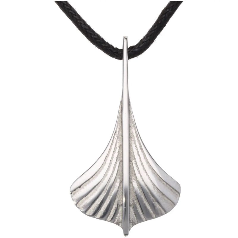 Viking Longship Rope Pendant