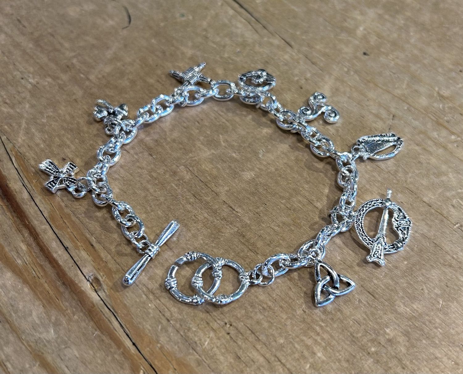 Irish Symbols Bracelet Dangle Charms