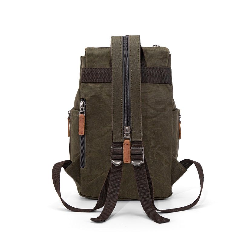 Waxed Canvas Backpack