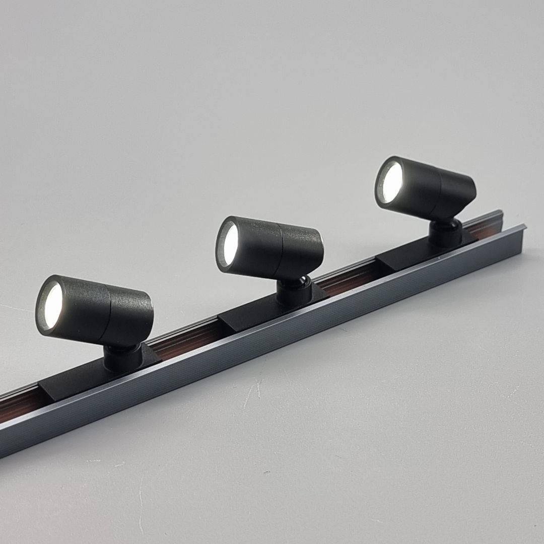 LUMA LED Track Lighting – Adjustable Display & Cabinet Lights