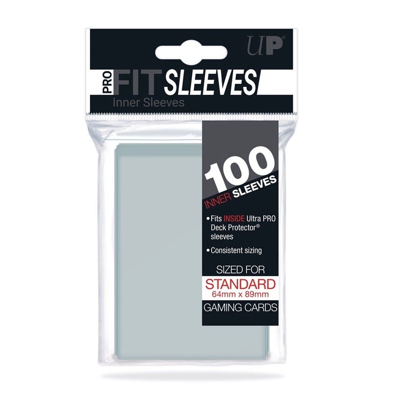 Card Sleeves Pro-Fit ''inner sleeves'' 100ct