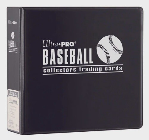 Baseball Album Black 3 inch
