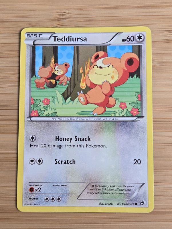 Teddiursa - RC15/RC25 - Legendary Treasures - Radiant Collection - LP