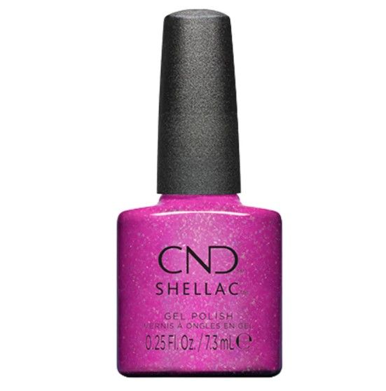 CND Shellac “All The Rage” Gel Polish 7.3 ml – Violet Raspberry with ...