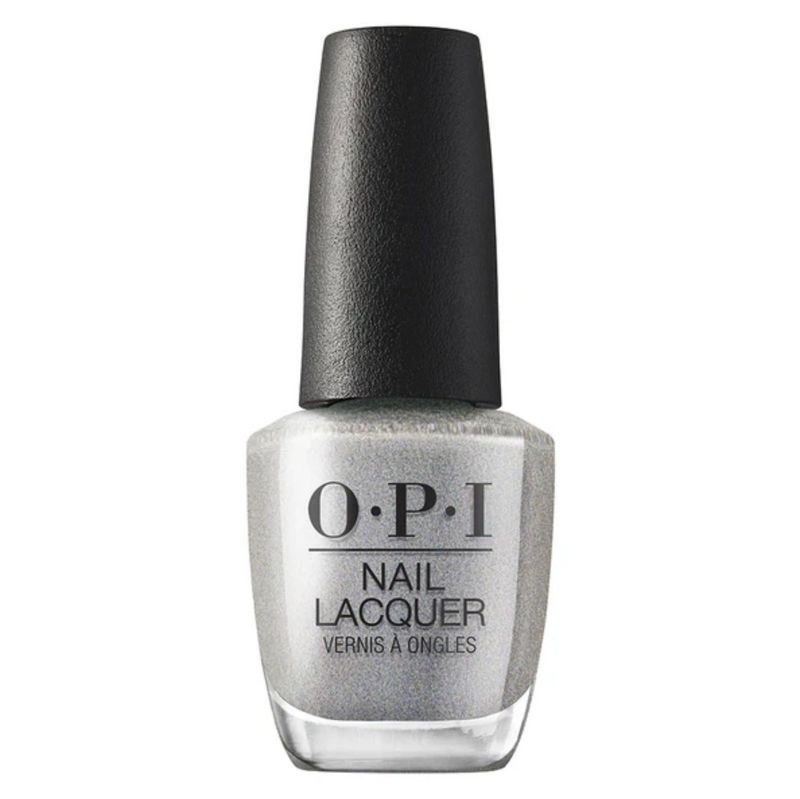 OPI Nail Polish – OPI’m Frosted 15ml | Metallic Silver Shimmer Finish
