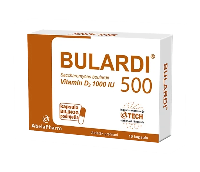 Abela Pharm Bulardi 500, 10 kapsula