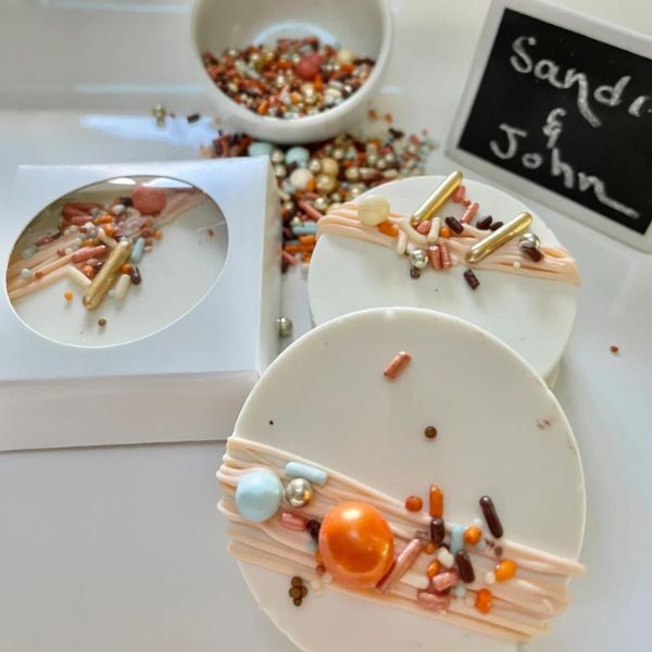 Gourmet Chocolate Covered Oreos, Chocolate dipped oreo's, Wedding favors