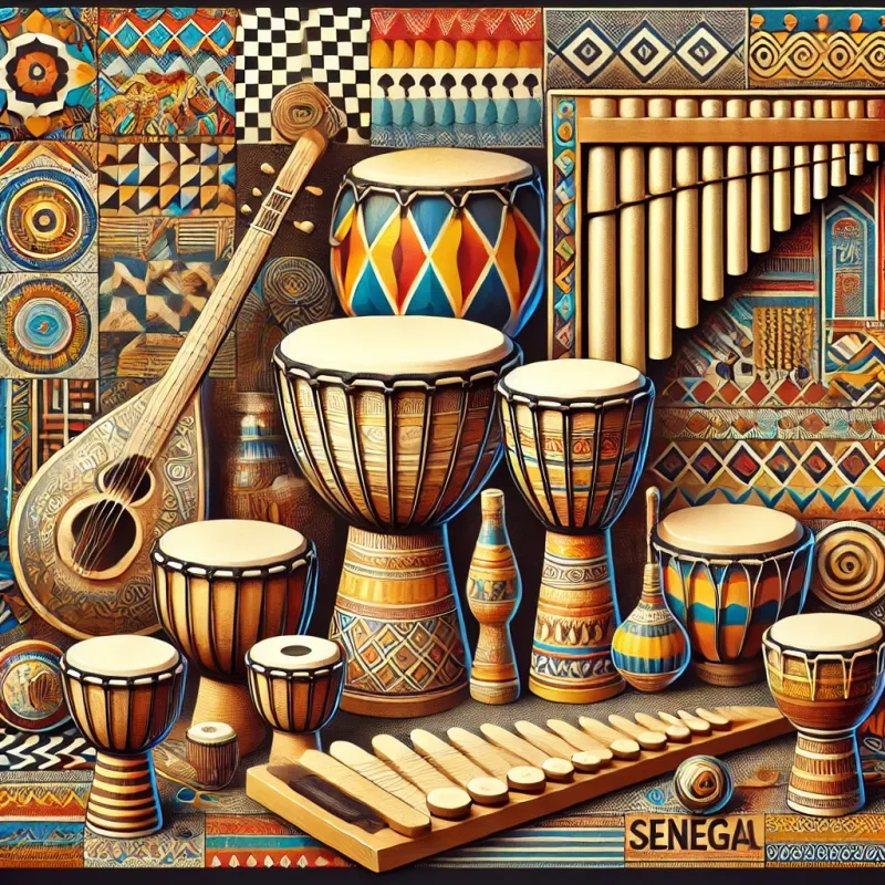 Découverte des instruments de musique sénégalais