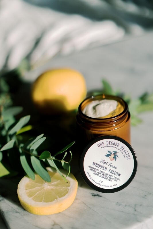 Fresh Lemon Whipped Tallow