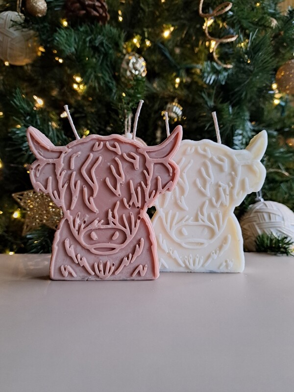Highland Cow Candles