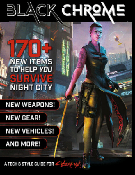 Cyberpunk Red RPG: Black Chrome