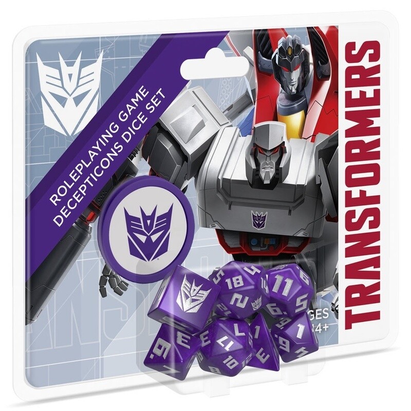 Transformers Roleplaying Game: Decepticon Dice Set