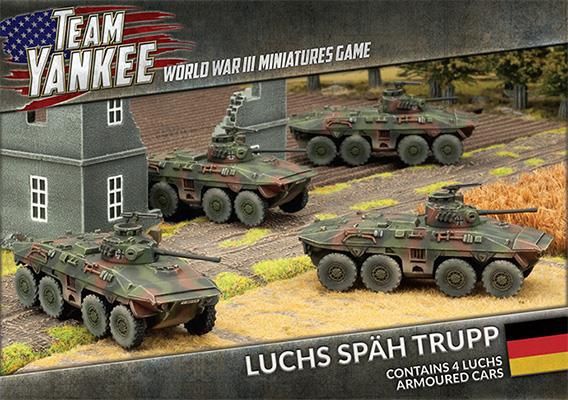 WEST GERMAN Luchs Spah Trupp with 4 Luchs