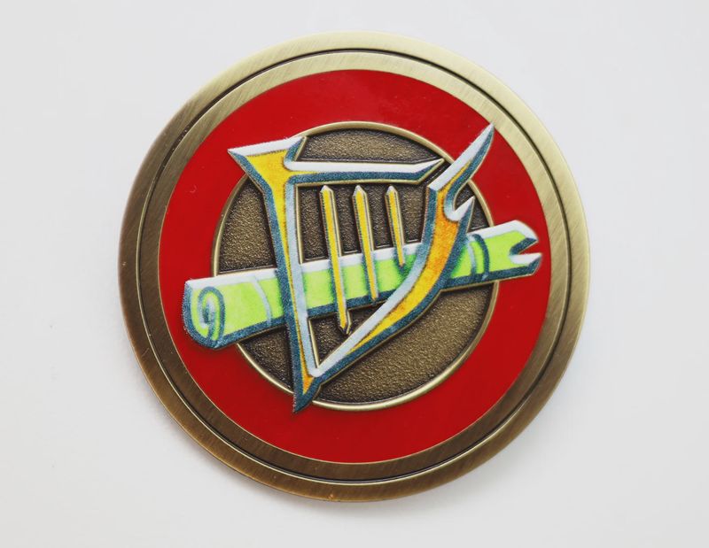 Pathfinder Class Icon Pin: Bard