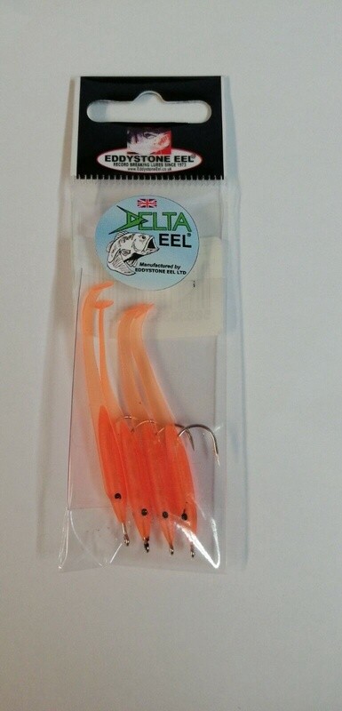 Delta Lures Orange Eels 50mm * Predatory Fishing Angling Lures