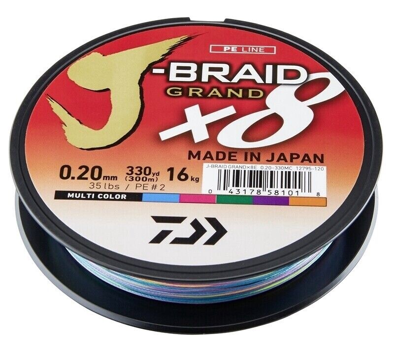 Daiwa J Braid X8 Multi 35LB